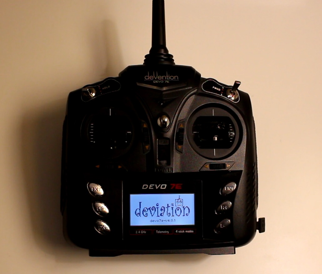 Flash radiocommande Walkera Devo 7E avec Deviation TX